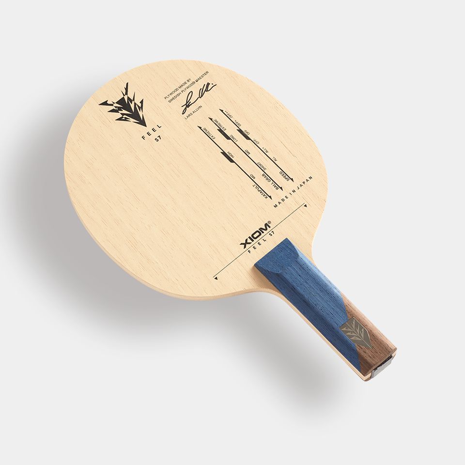 Raquete para tênis de mesa ping pong XIOM modelo FEEL S7 - OPERATT | Materiais para Tênis de Mesa