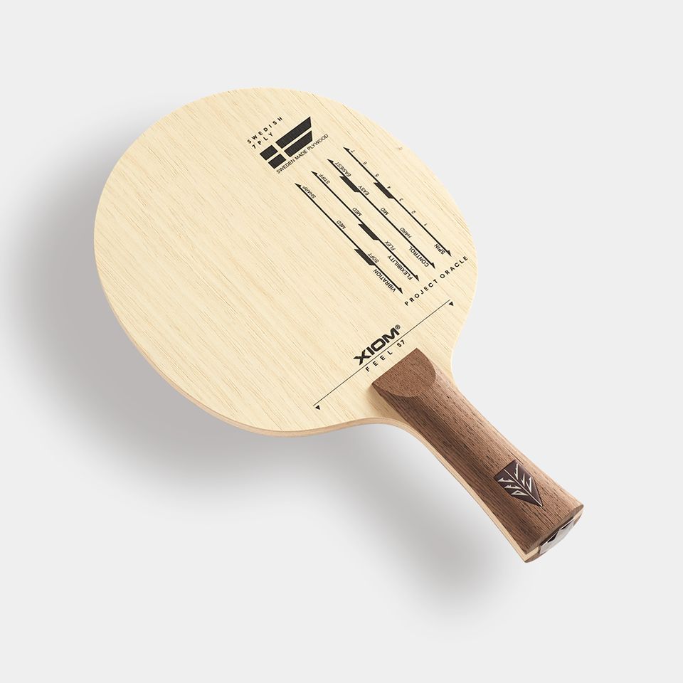 Raquete para tênis de mesa ping pong XIOM modelo FEEL S7 - OPERATT | Materiais para Tênis de Mesa