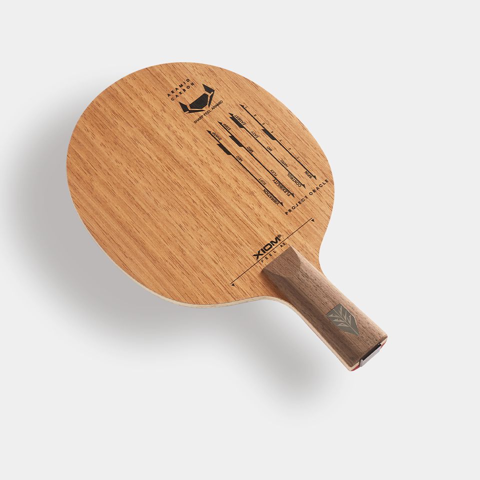 Raquete para tênis de mesa ping pong XIOM modelo FEEL AX - OPERATT | Materiais para Tênis de Mesa
