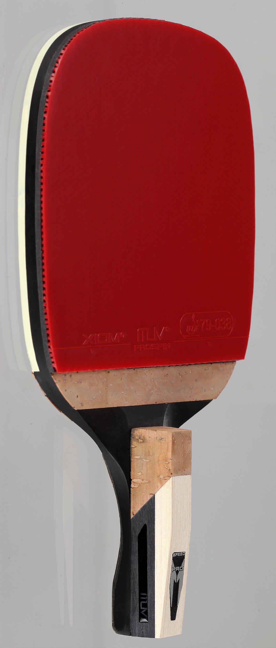 Raquete caneta para tênis de mesa ping pong XIOM modelo M 8.0 P - OPERATT | Materiais para Tênis ...