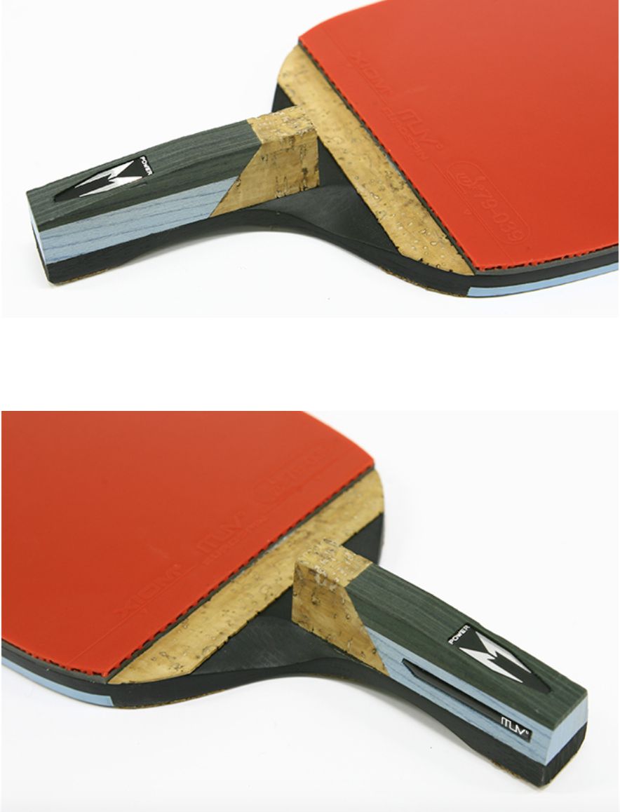 Raquete montada caneta XIOM - M 4.5 P - Verde - OPERATT | Materiais para Tênis de Mesa