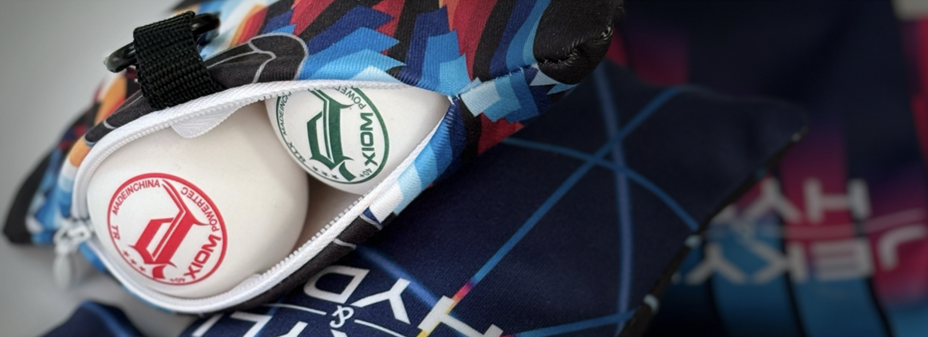 Porta Bolas XIOM - BALL POUCH 2 - Modelo Naxo - OPERATT | Materiais para Tênis de Mesa