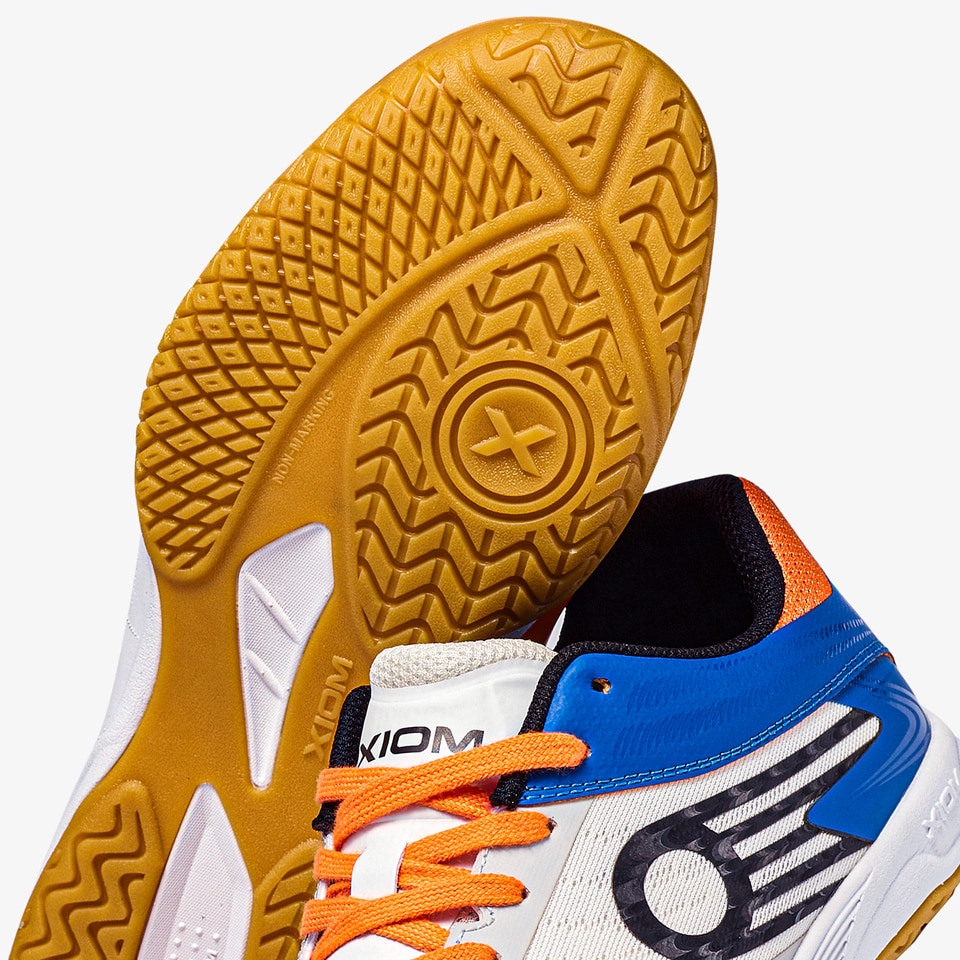 Tênis XIOM - FT Igre 2 Branco / Azul - OPERATT | Materiais para Tênis de Mesa