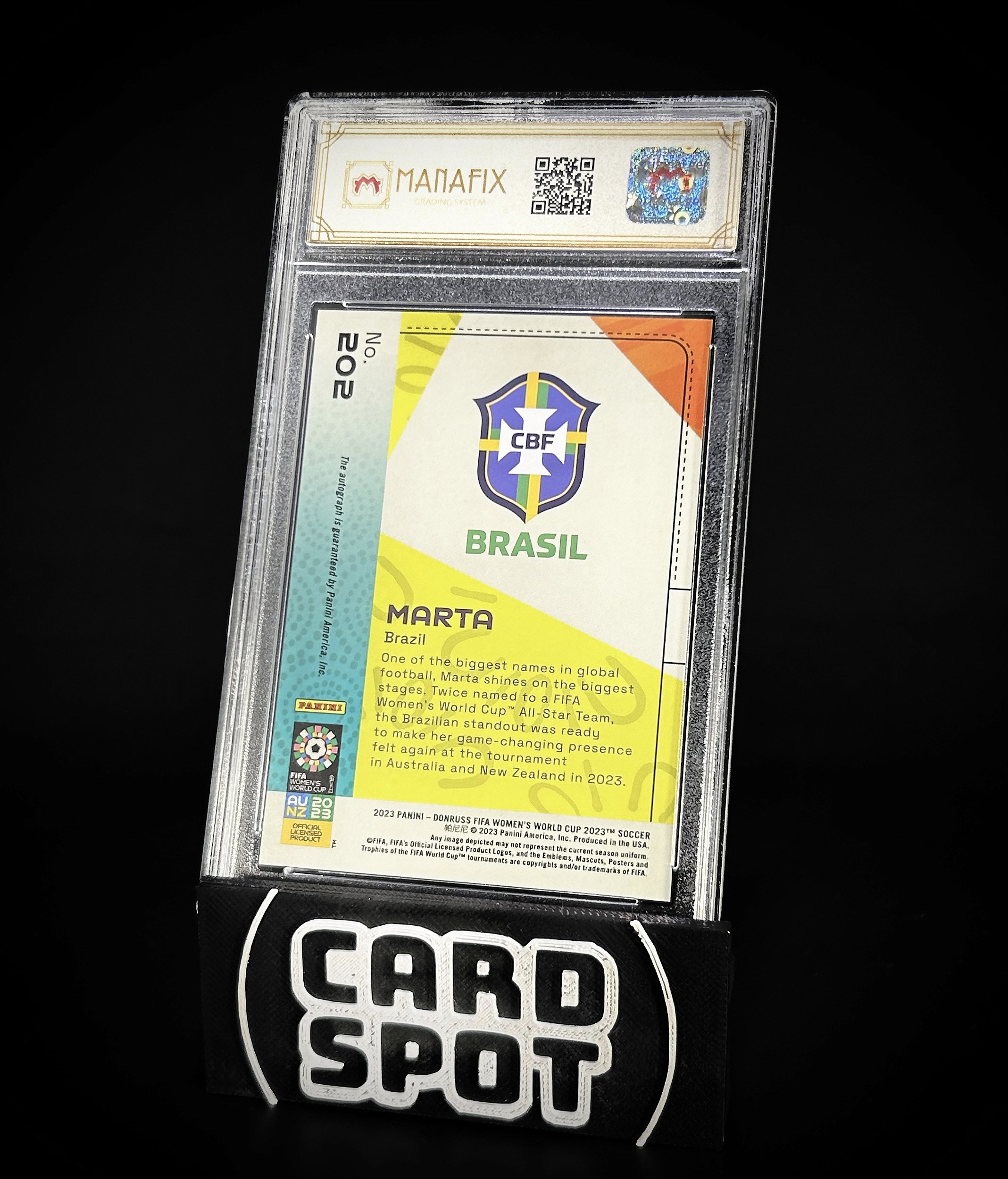 Marta MGS 8.5 Autógrafo - 2023 Panini Donrus FIFA Women's World Cup ...