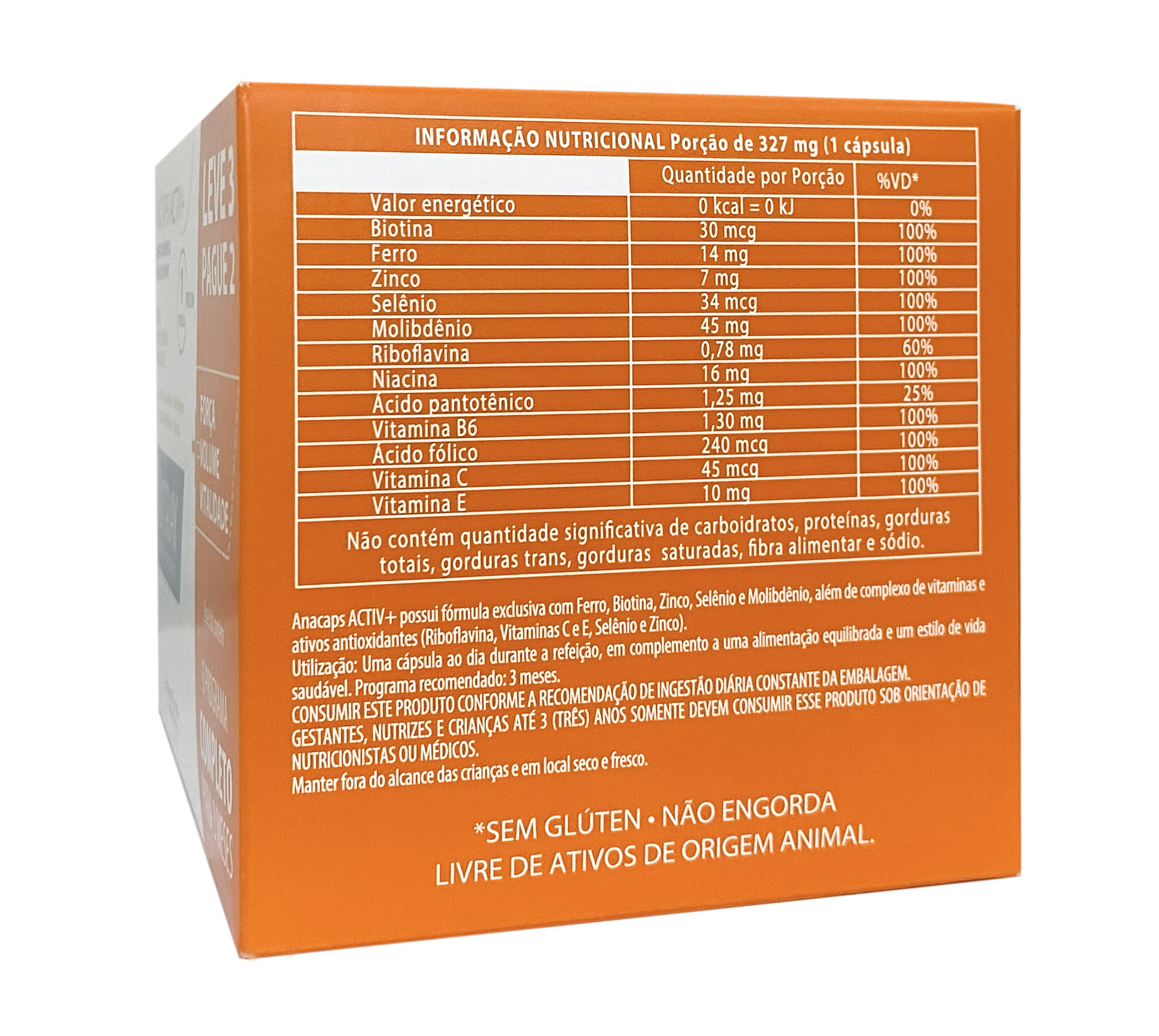 ANACAPS ACTIV KIT COM 3 CAIXAS DE 30 CÁPSULAS - OUTLET SAUDE BELEZA E ...
