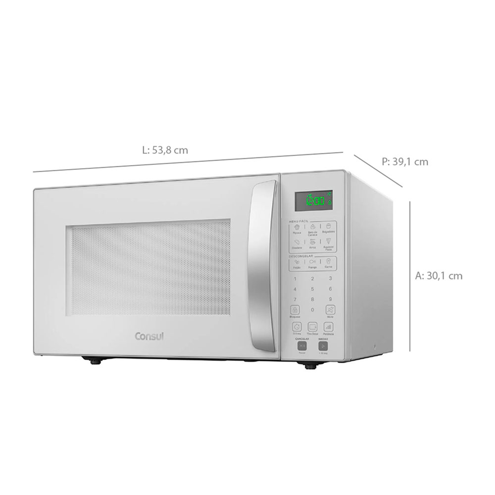 Micro-ondas Consul CMS46ABANA 32 Litros Branco - Giralar - A loja da ...