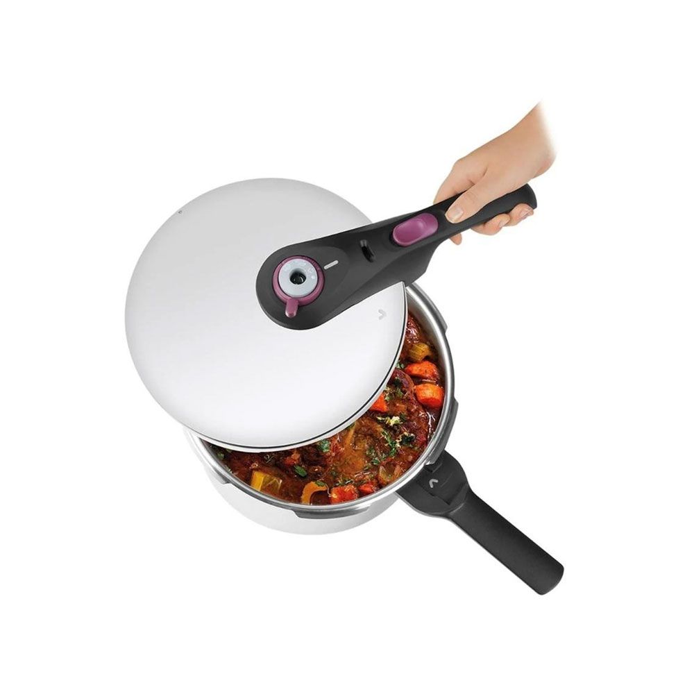 Panela de Pressão de Inox com 8 Litros - Rochedo | Giralar - Giralar ...