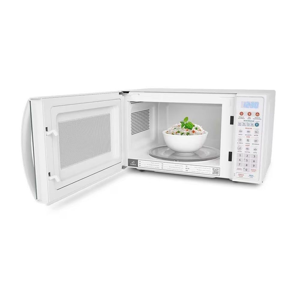 Micro-ondas 20 Litros Electrolux MTO30 Branco - 220V - Giralar - A loja ...