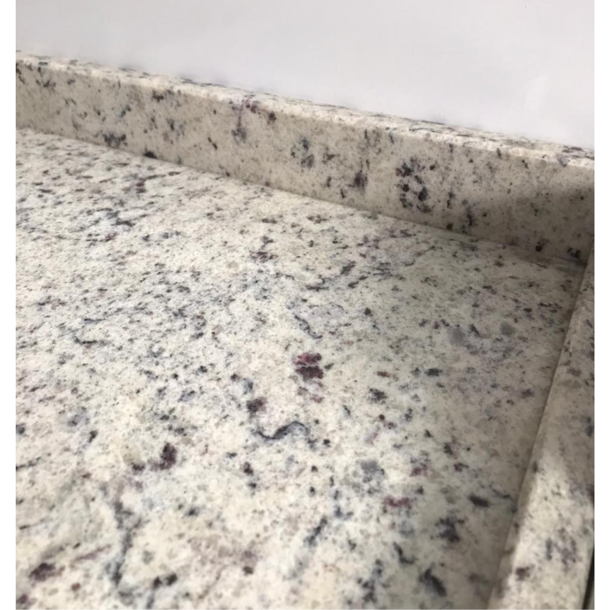 Pia De Cozinha Granito Branco Dallas 1,60x56 Com Cuba Inóx - ReformAqui ...