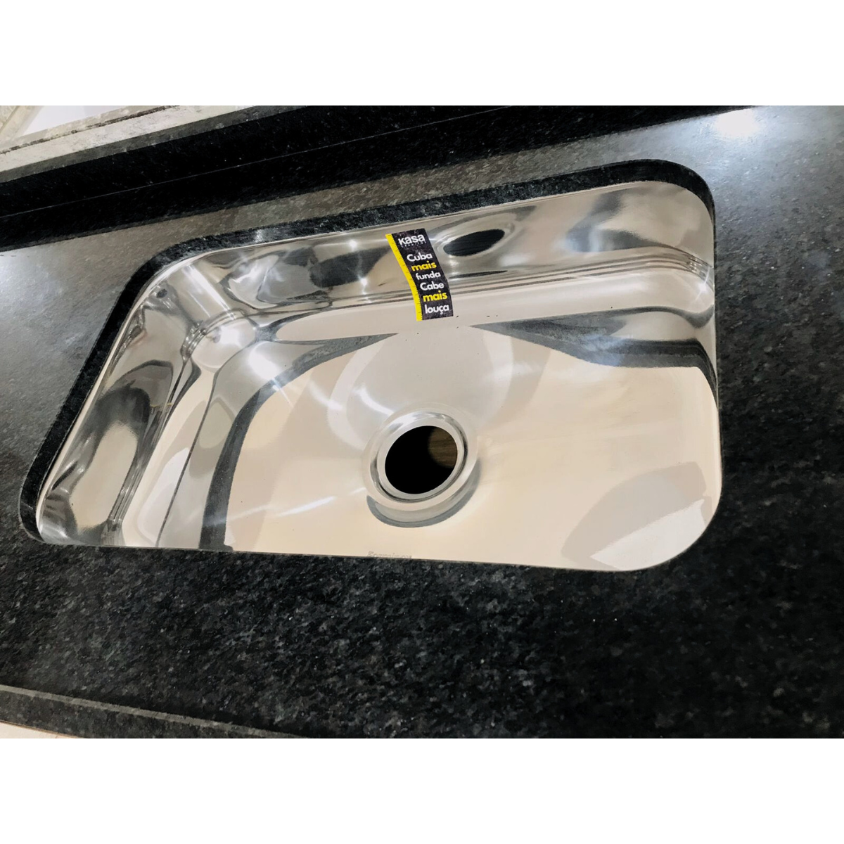 Pia Branco Dallas 1,80x56 Cuba Funda - ReformAqui - Material de ...