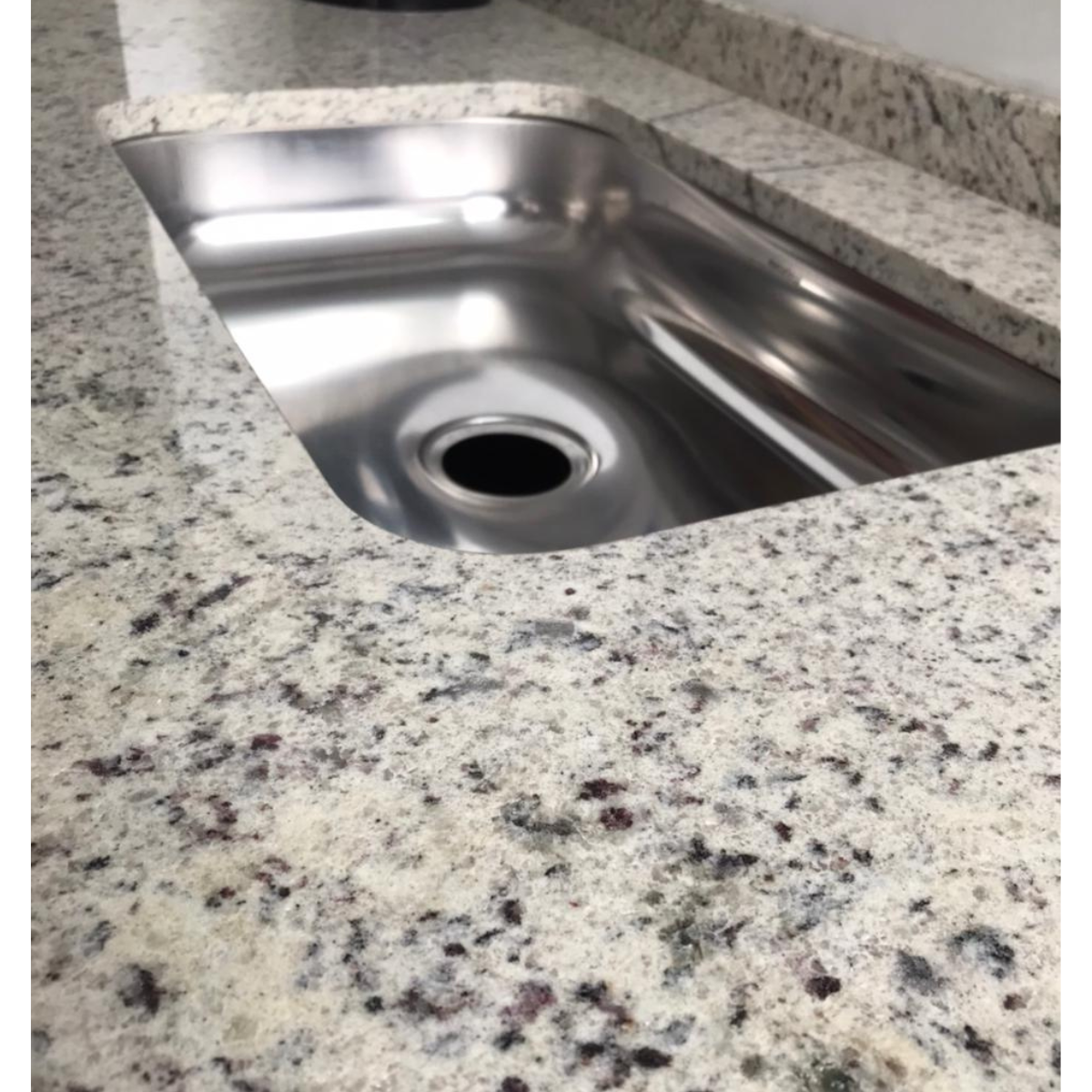 Balcão De Cozinha E Pia Granito Branco Dallas 1,60 - ReformAqui ...