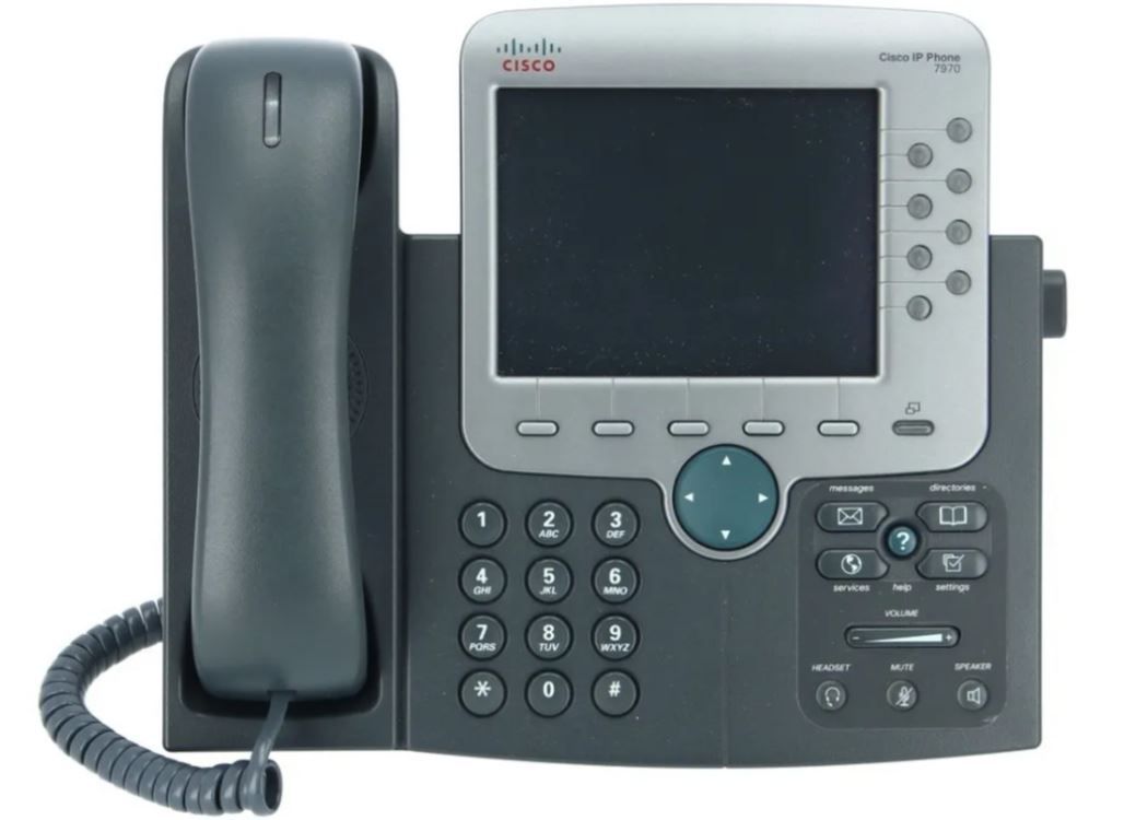 Telefone Cisco 7970 G - Unified IP Phone - Seminovo com Garantia 6 ...