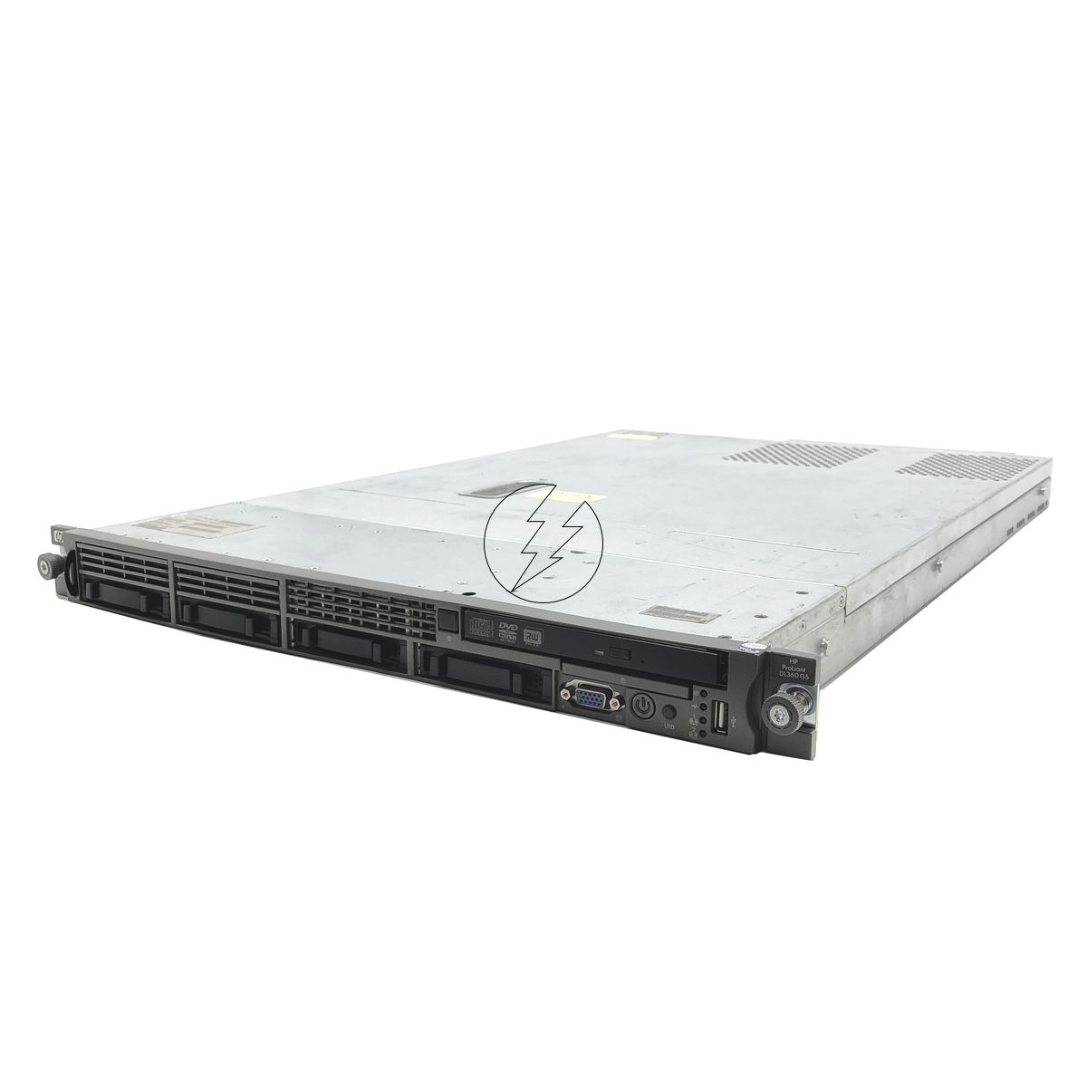 Servidor HP ProLiant DL360 G5: 2x Xeon 4 core, DDR2 16GB, 2x HD SAS ...