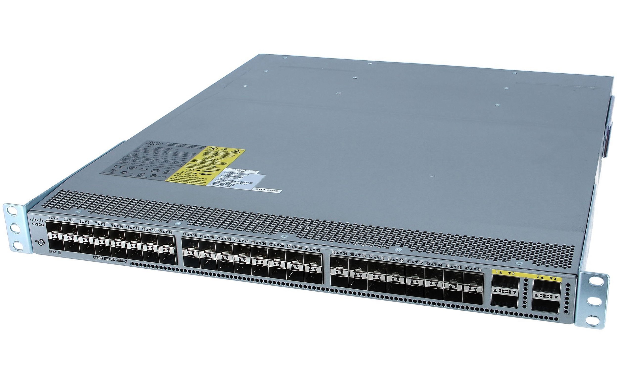 Switch Cisco Nexus 3000 Series 3064-X N3K-3064PQ-10GX: 48x SFP+ 10Gb ...
