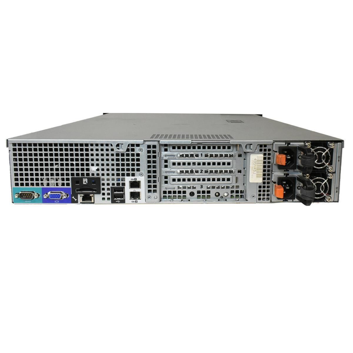 Servidor Dell R510 8B: 1 Xeon 6 Core, 64GB, 2x HD SAS 300GB + 18 Tera ...