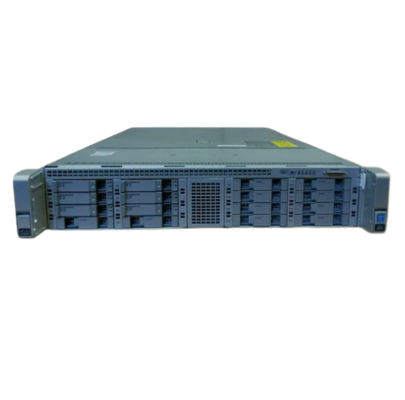 Servidor Cisco Ucs C240 M4: 2 Xeon 2699 V3 18 Core, 128GB, 2x HD's ...