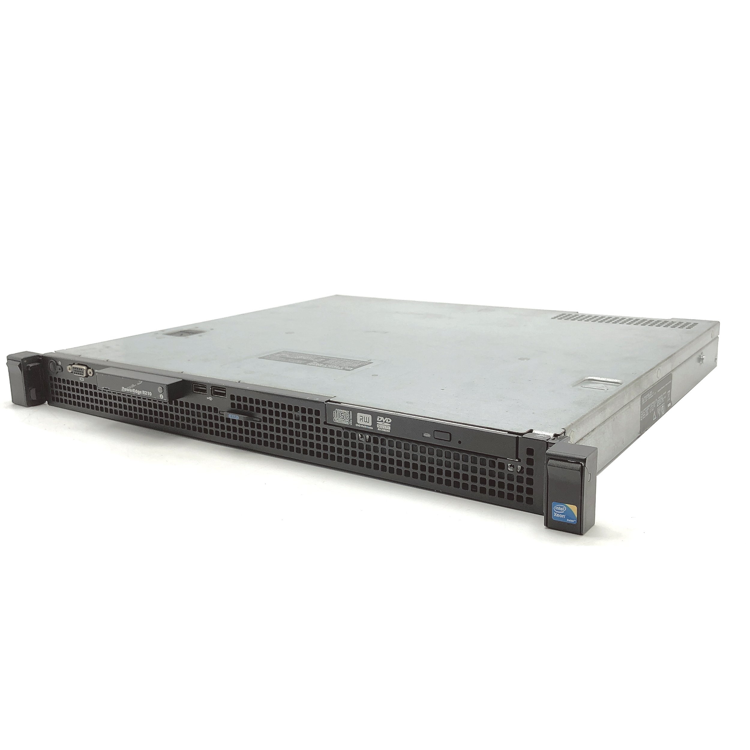 Servidor Dell PowerEdge R210 II Rack 1U: Xeon QuadCore 3.10Ghz, 8 Giga ...