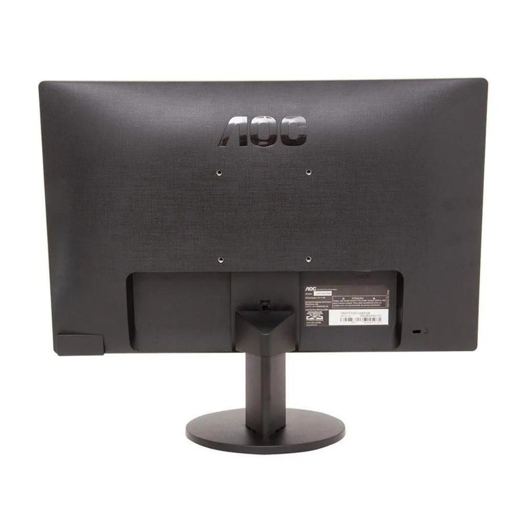 Monitor AOC LED 15,6 Polegadas Widescreen, E1670SWU - ShockTI - Comércio de Informática