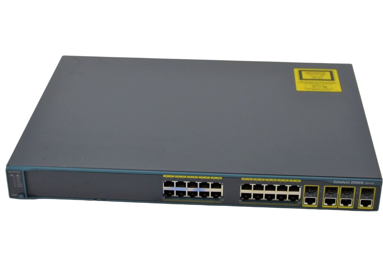 Switch Cisco Ws-c2960g-24tc-l 24 Portas , 4 Porta SFP Giga - ShockTI ...