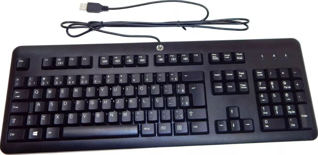 Teclado P/ Computador Ultra Resistente KU-1156, Original Hp - ShockTI ...