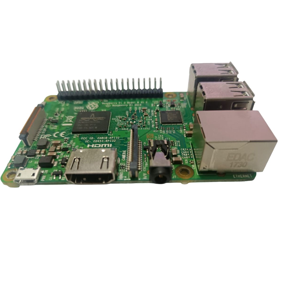 kit Placa Raspberry Pi 3 Mod B v1.2 + Fonte 5v - ShockTI - Comércio de ...