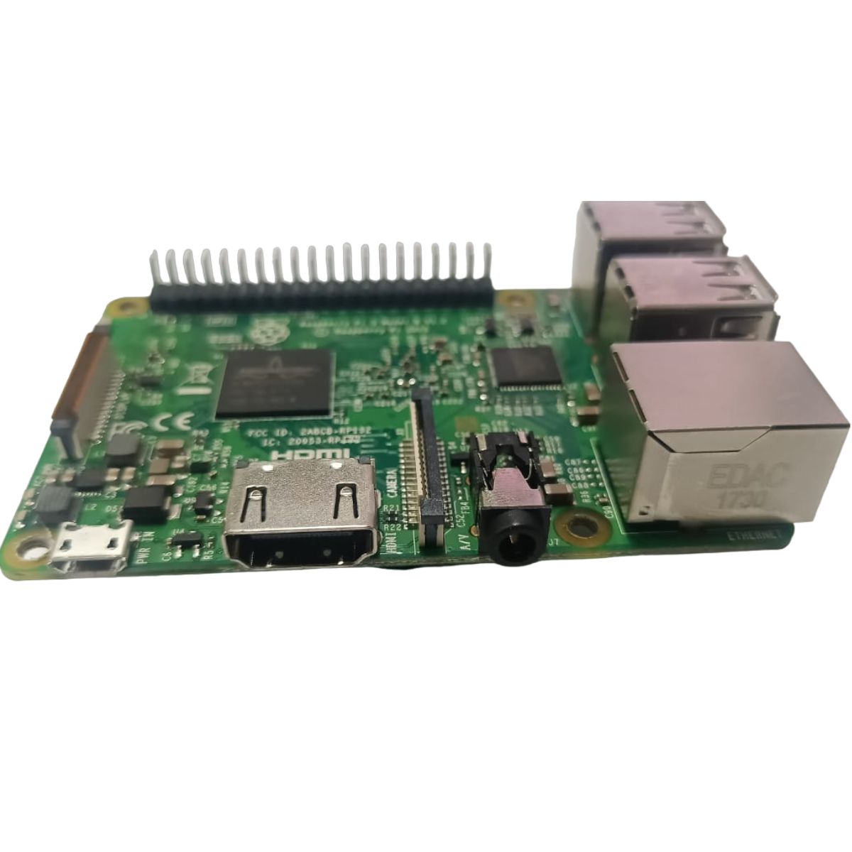 kit Placa Raspberry Pi 3 Mod B v1.2 + Fonte 5v - ShockTI - Comércio de ...