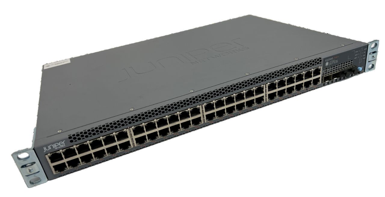 Switch Gigabyte Juniper Ex2300-48p 48 Portas Poe+ 10/100/1000 + 4 ...