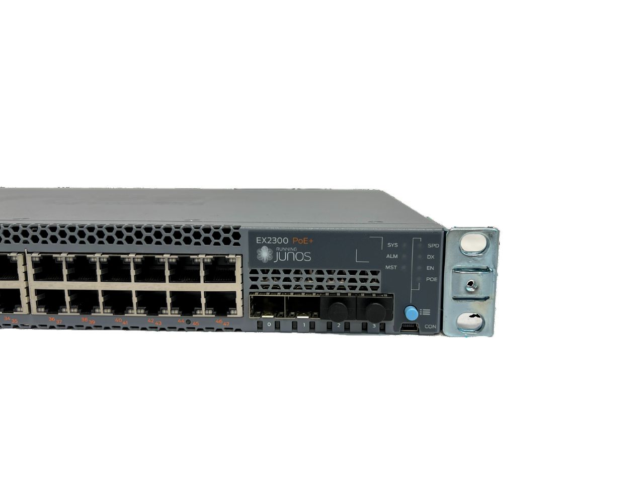 Switch Gigabyte Juniper Ex2300-48p 48 Portas Poe+ 10/100/1000 + 4 ...