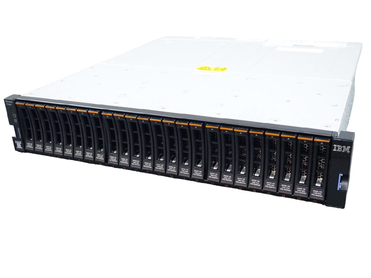 Storage IBM V7000 G2: Dual Controler, 8x Portas Fc 16Gb, 43.2 Tera Sas ...