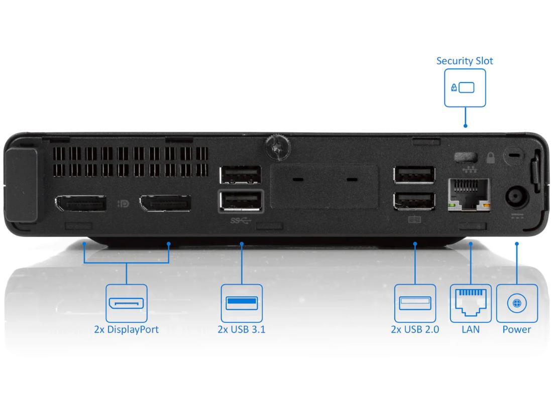 Mini ProDesk HP 400 G4: i5-8500t, 16Gb Ddr4, Ssd 240Gb - ShockTI ...