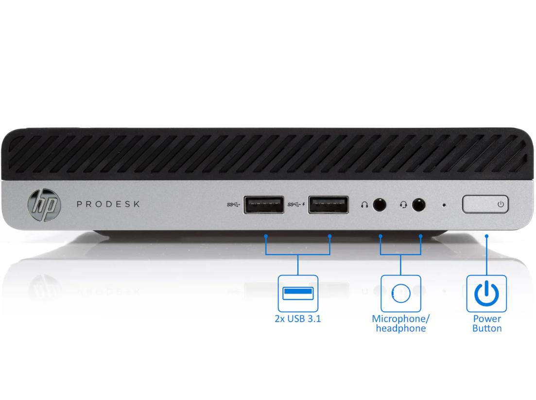 Mini ProDesk HP 400 G4: i5-8500t, 8Gb, Ssd 240Gb - ShockTI - Comércio ...