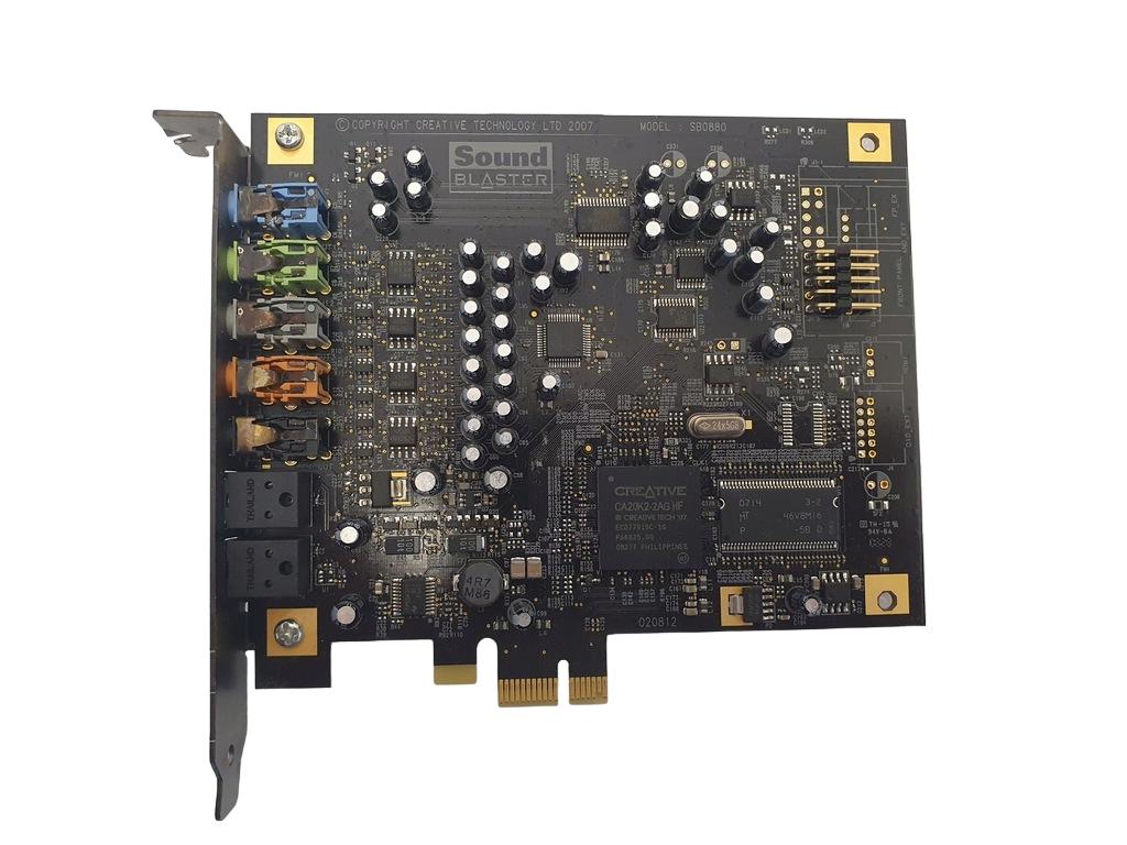 Placa Som Creative SB0880 PCI´e Sound Blaster Titanium - ShockTI ...