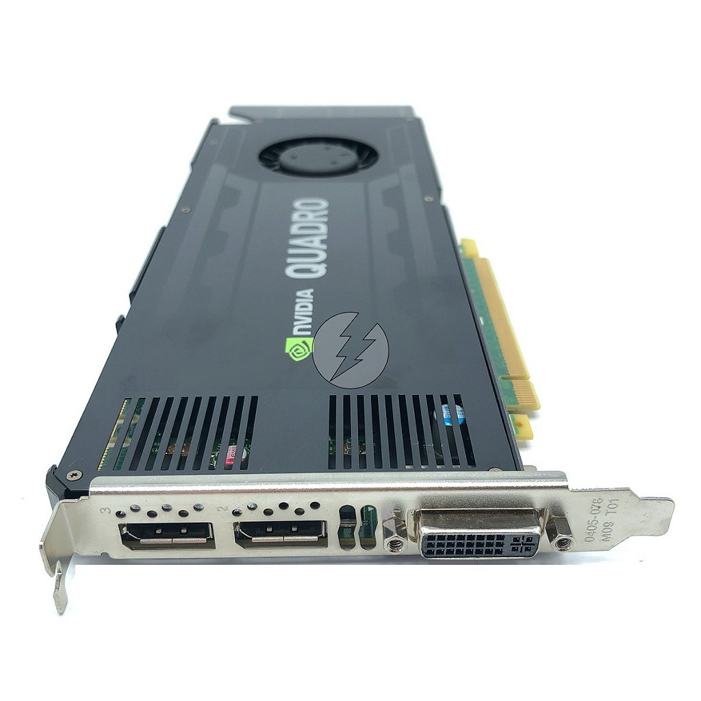 Placa de Vídeo de Computador NVIDIA Quadro K4200 de 4GB 1344 C - ShockTI - Comércio de Informática