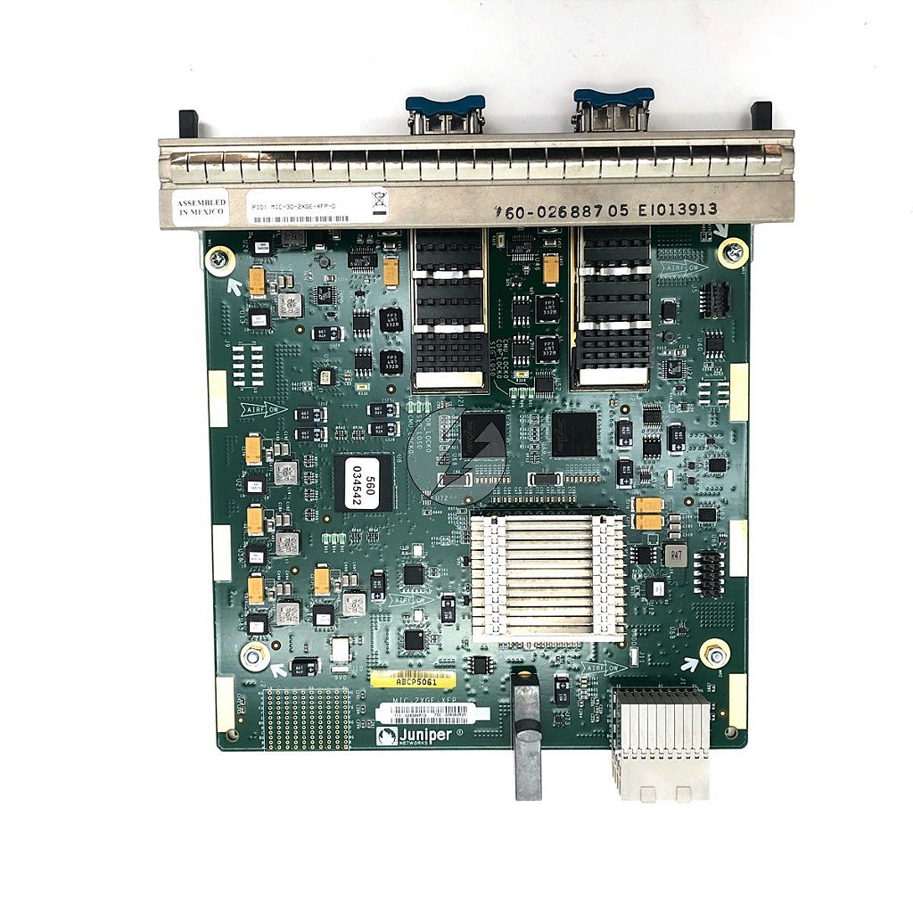 Placa de interface modular Juniper MIC-3D-2XGE-XFP c/ 2x tra - ShockTI ...