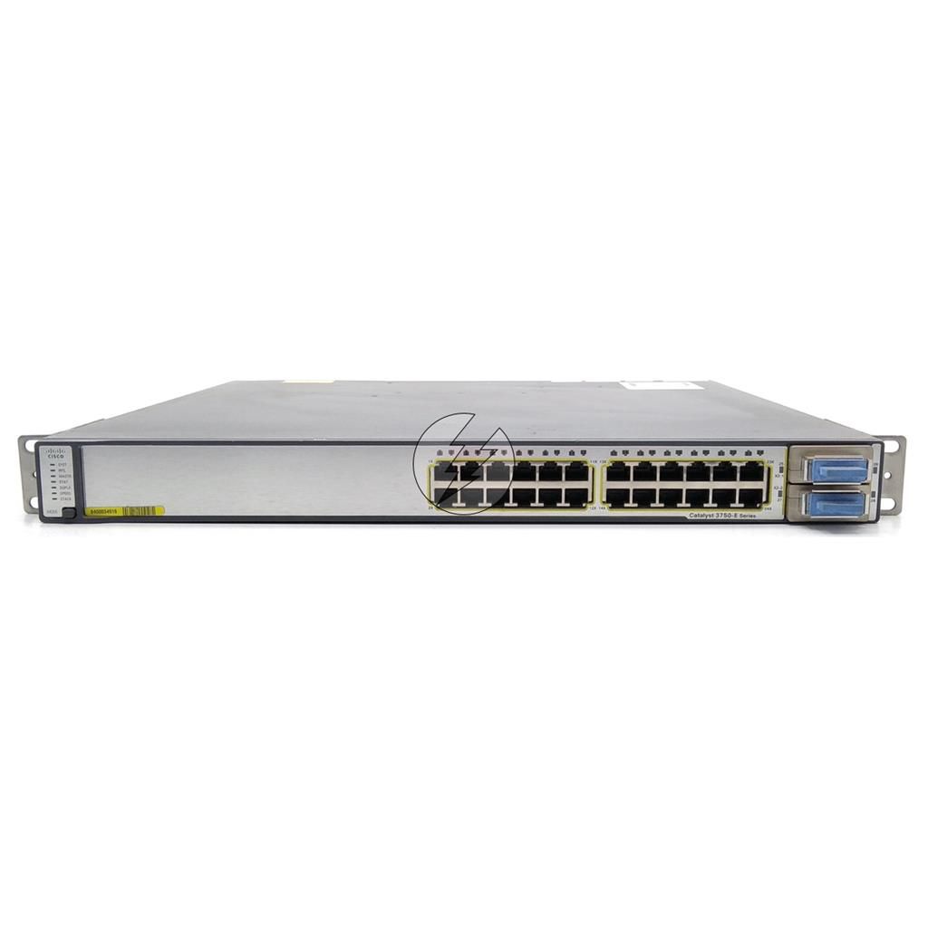 Switch Cisco Catalyst 3750-E series WS-C3750E-24TD-S: 24x 10 - ShockTI ...
