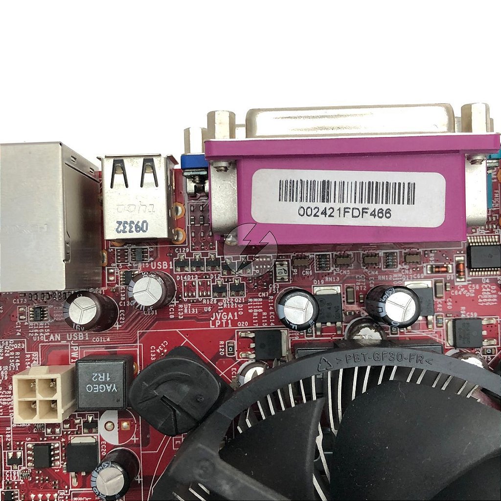 Kit Placa Mãe Intel 775 + CPU Dual Core 2.70Ghz + 2GB + Cooler ...
