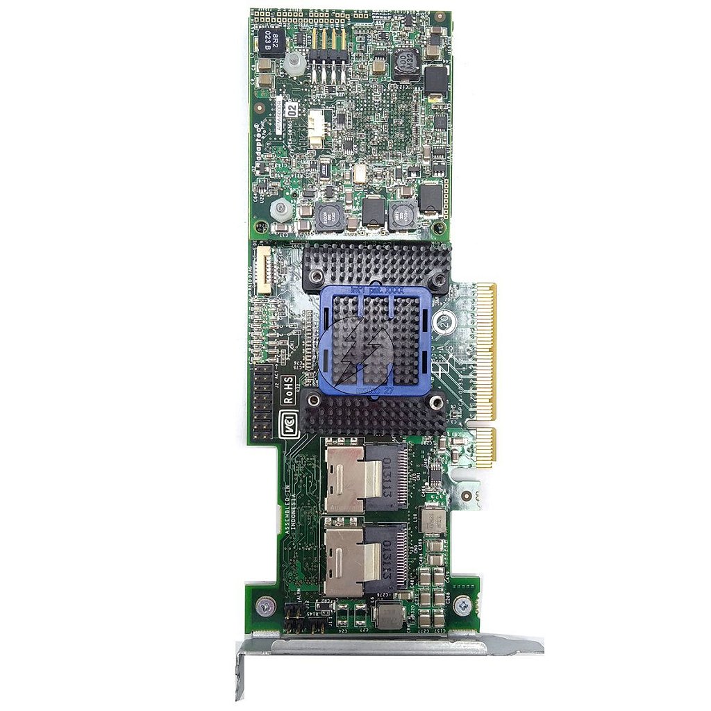 Placa Controladora Raid PCI´e x8, 512 Mb, SAS 6 Gb, Low Profile ...