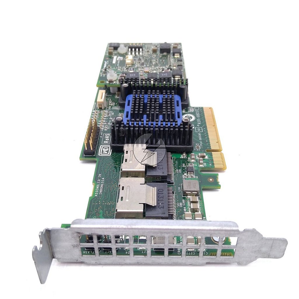 Placa Controladora Raid PCI´e x8, 512 Mb, SAS 6 Gb, Low Profile ...