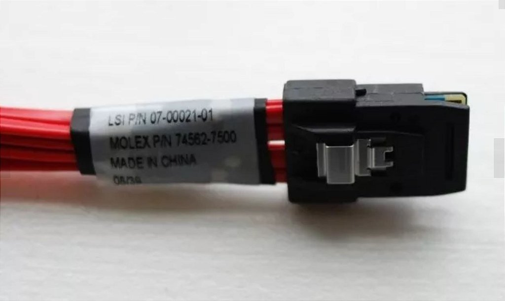Cabo Molex MiniSAS SFF-8087 Para 4x SFF-8482 - 74562-7022 - Produto ...