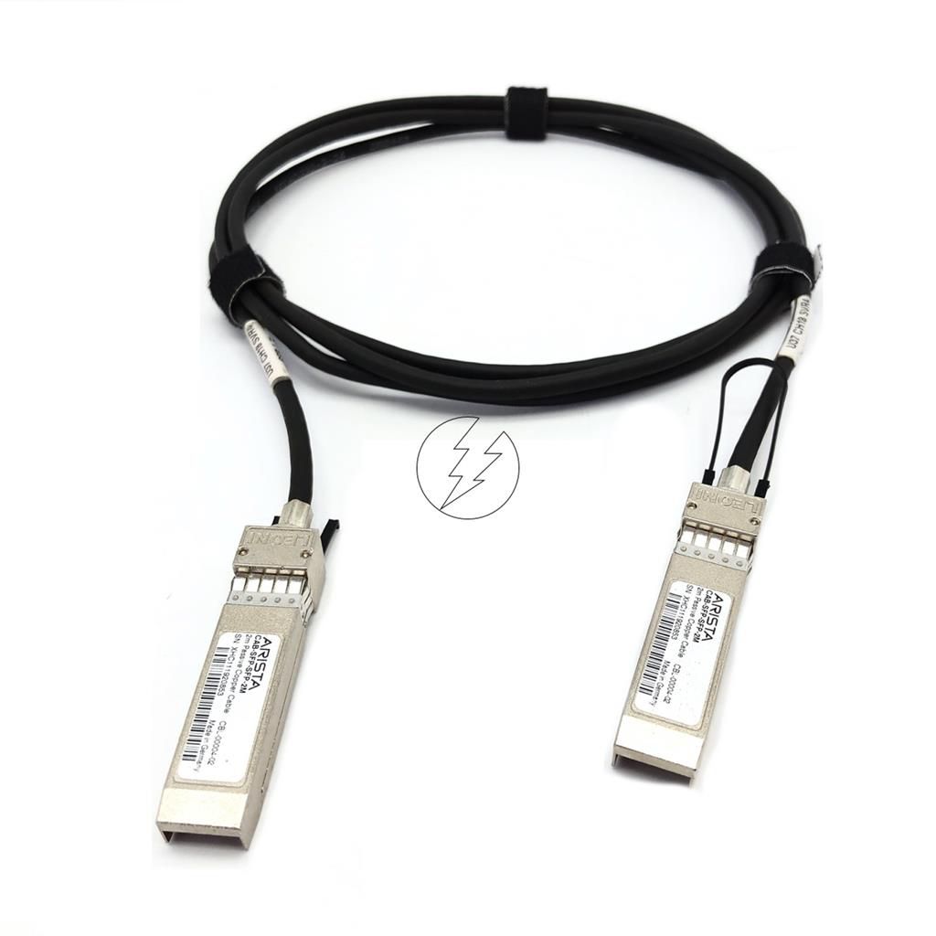 Cabo DAC Arista Sfp+ 10gbps Mikrotik, 2 METROS - ShockTI - Comércio de ...