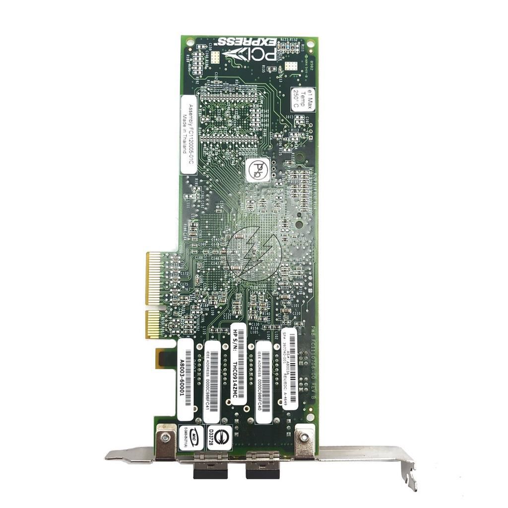 Placa Emulex LPE11002: PCI-E, 4Gb, Dual port - ShockTI - Comércio de ...