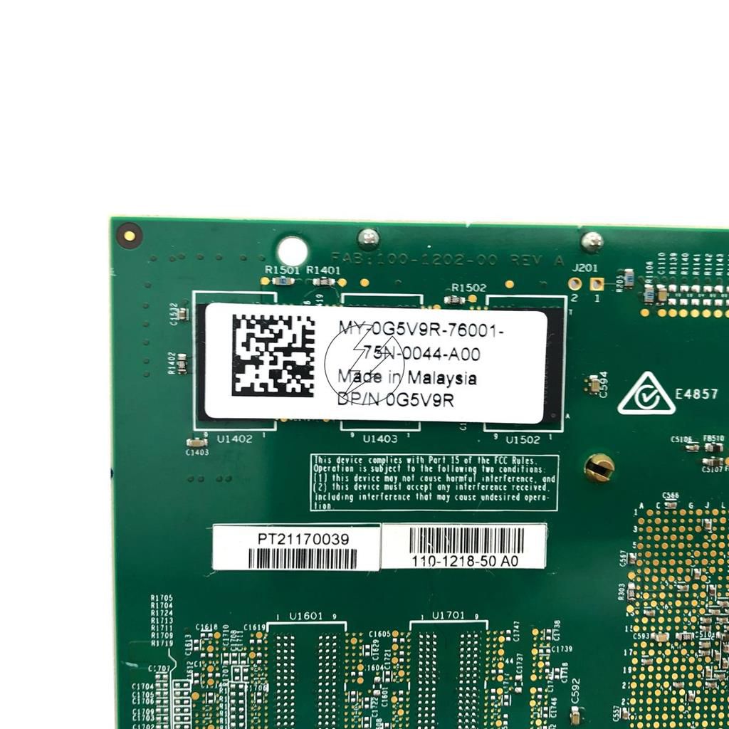 Placa de Rede Chelsio T540-BT FAB 100-1202-00 0G5V9R: Quad Port RJ45 ...