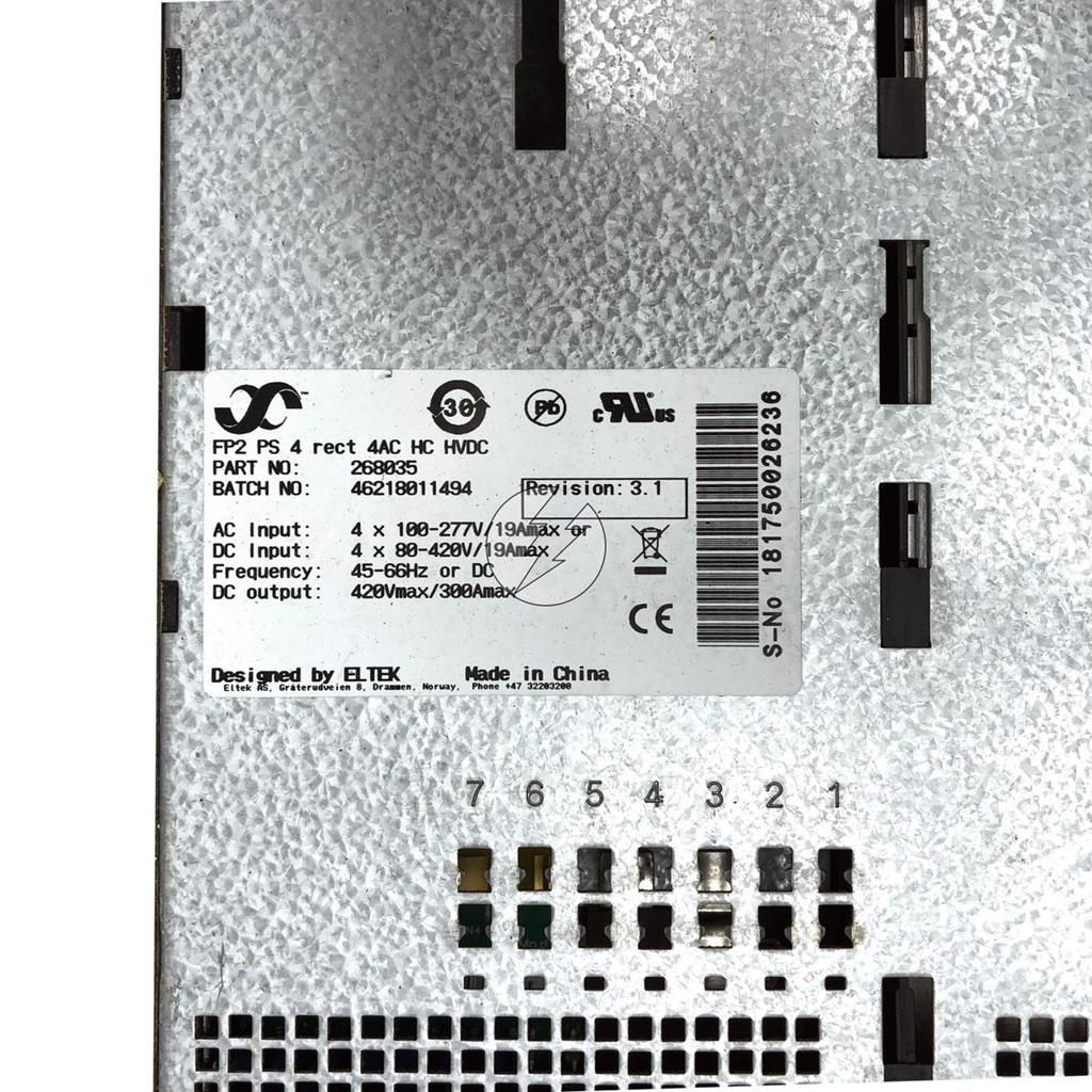 Plugin Fonte Retificadora Eltek Ac 110/220 - Dc -48 A 53,5v - ShockTI ...