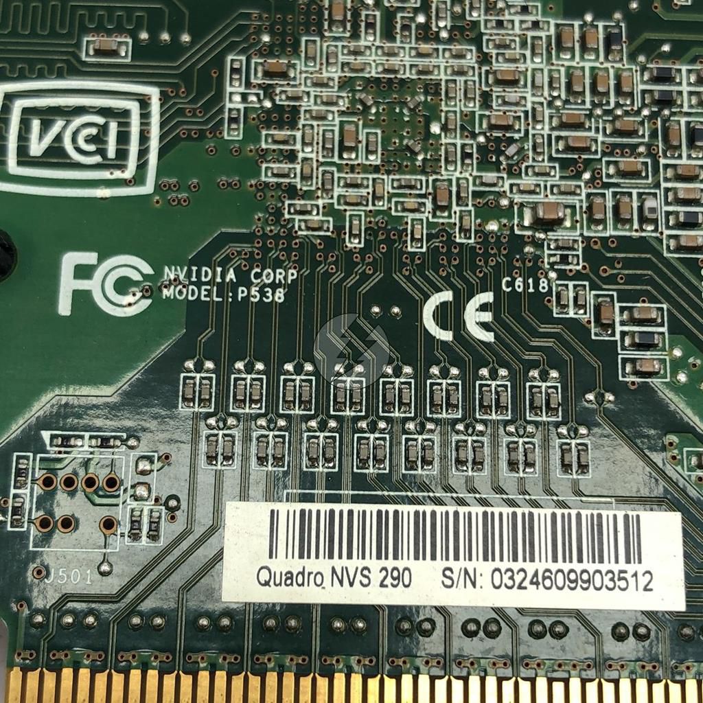Placa de Vídeo de Computador NVIDIA Quadro NVS 290: 256MB - ShockTI ...