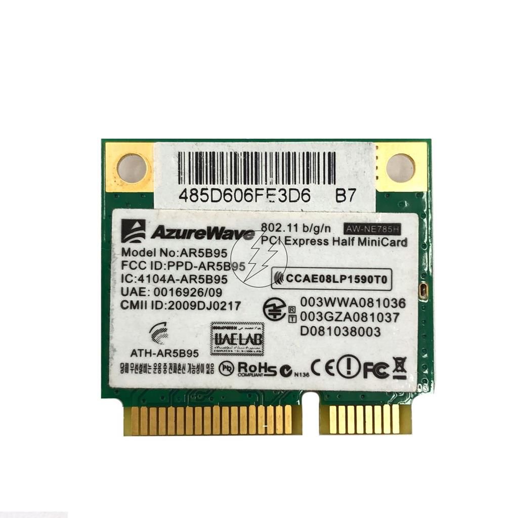 Placa de Rede Wireless para Notebook AzureWave AR5B95 - ShockTI ...