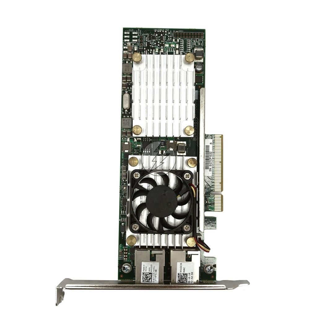 Placa De Rede Dell Broadcom Pcie Dual Port 10GBe RJ45 - ShockTI ...