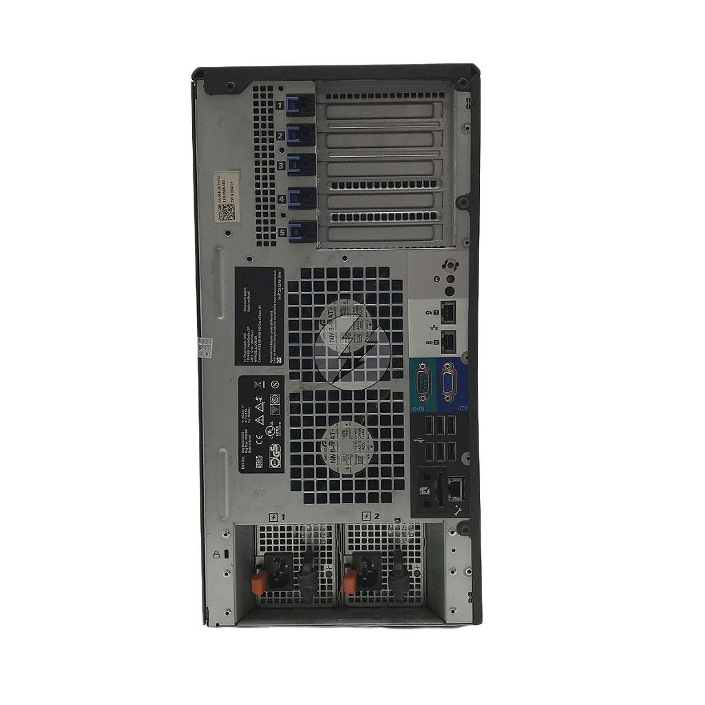 Servidor Dell PowerEdge T610: 1x Xeon 6 Core, DDR3 128GB, 2x HD SAS ...