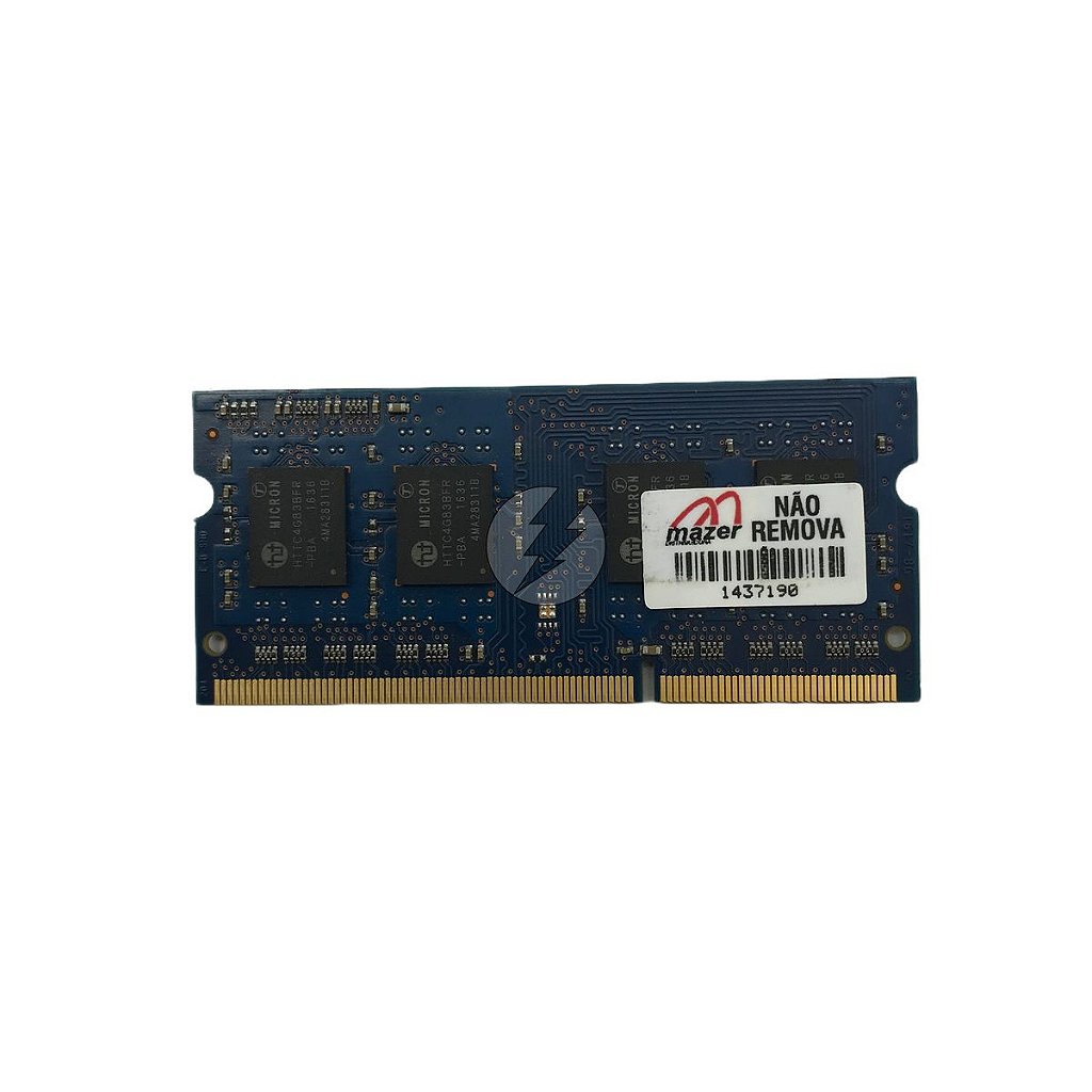 Memória RAM Teikon TMT451S6BFR8A-PBHC: DDR3L, 4GB, 1Rx8, 1600S, SODIMM ...