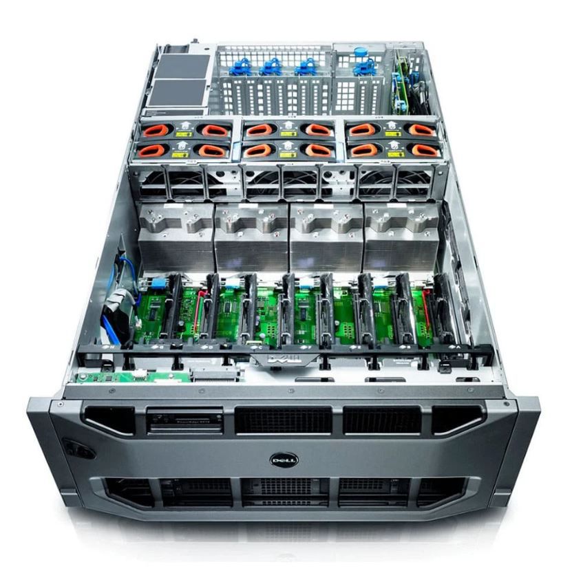 Servidor Dell R910: 4 Xeon 8 Core, Ram 256GB, 1.2TB SAS - ShockTI ...