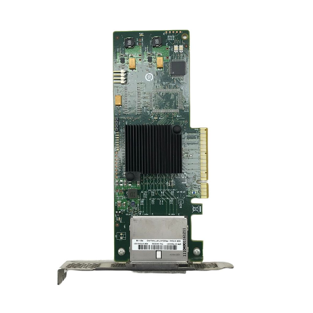 Placa Controladora HBA LSI SAS9200-8E-HP H3-25214-00C: 6 Gbps, Perfil ...